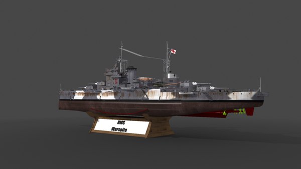 워스 파이트 엘리자베스 급 전함 3D 모델 - TurboSquid 1574386