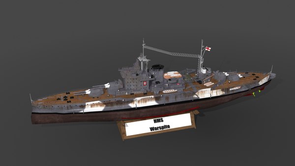 워스 파이트 엘리자베스 급 전함 3D 모델 - TurboSquid 1574386