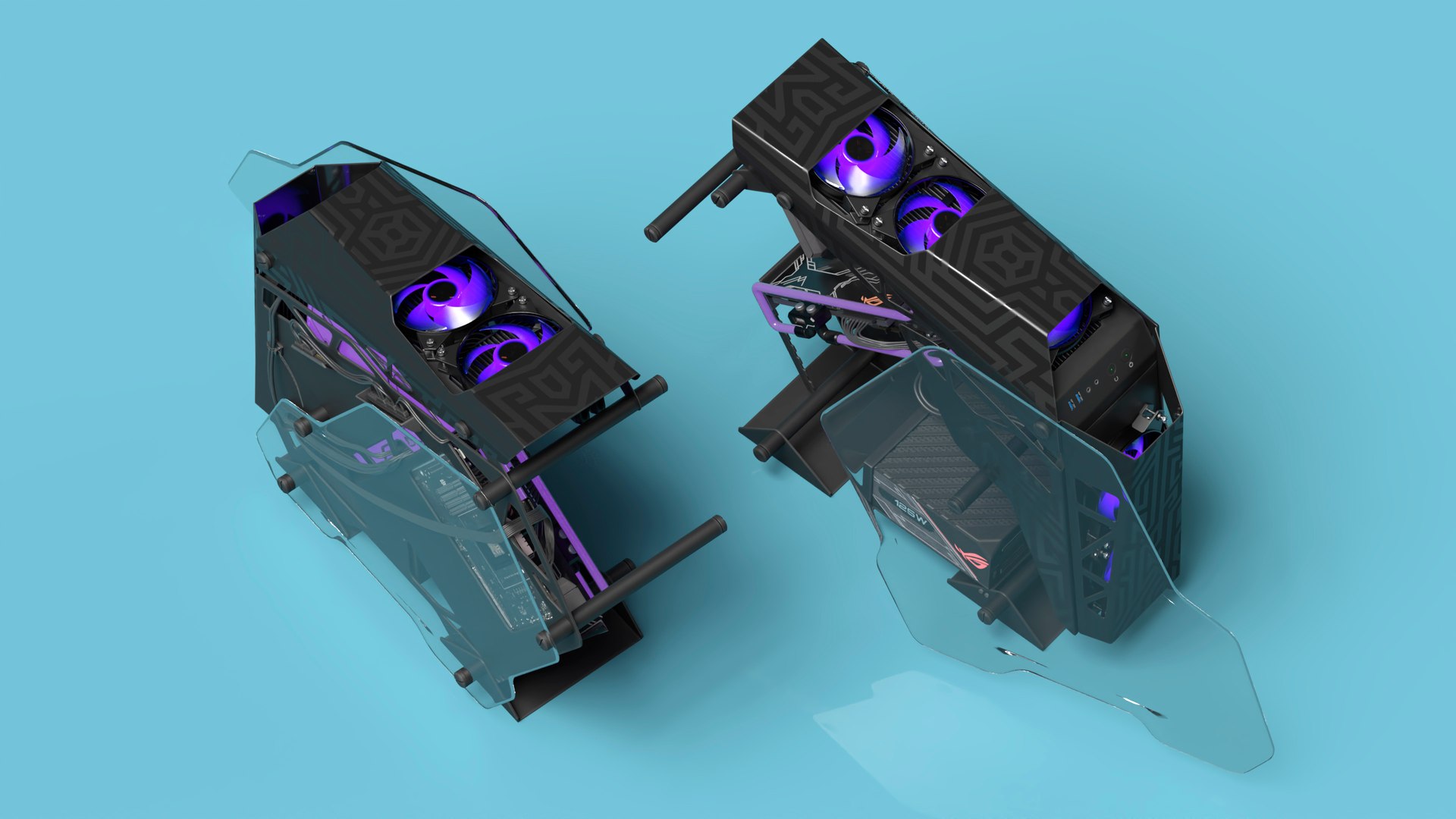 3D Gaming PC On State Open Model - TurboSquid 2270248