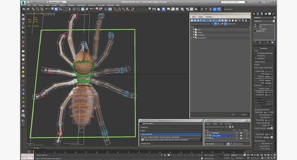 3D camel spider rigged - TurboSquid 1199616