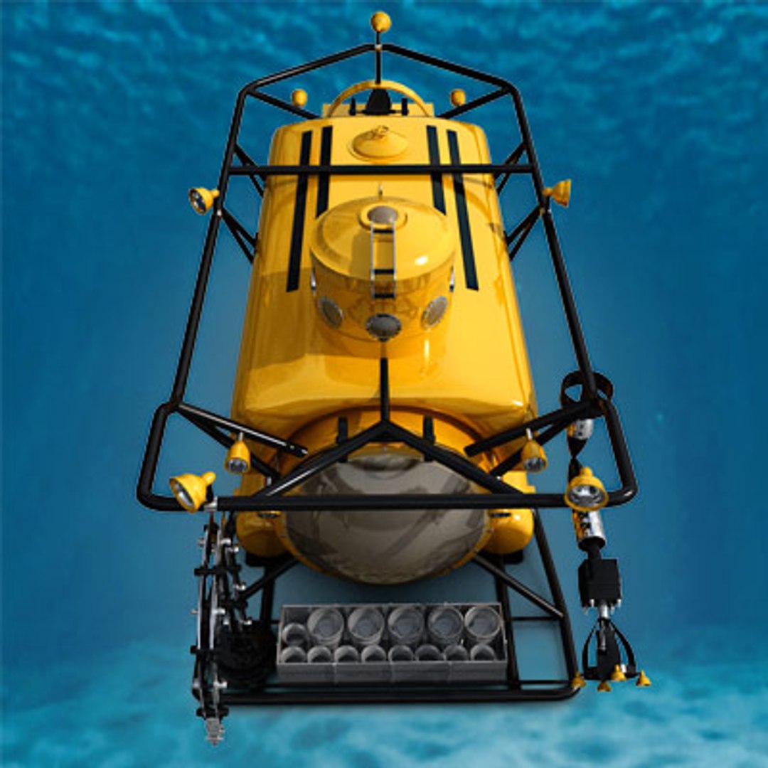 Bathyscaphe Clelia 3d Model