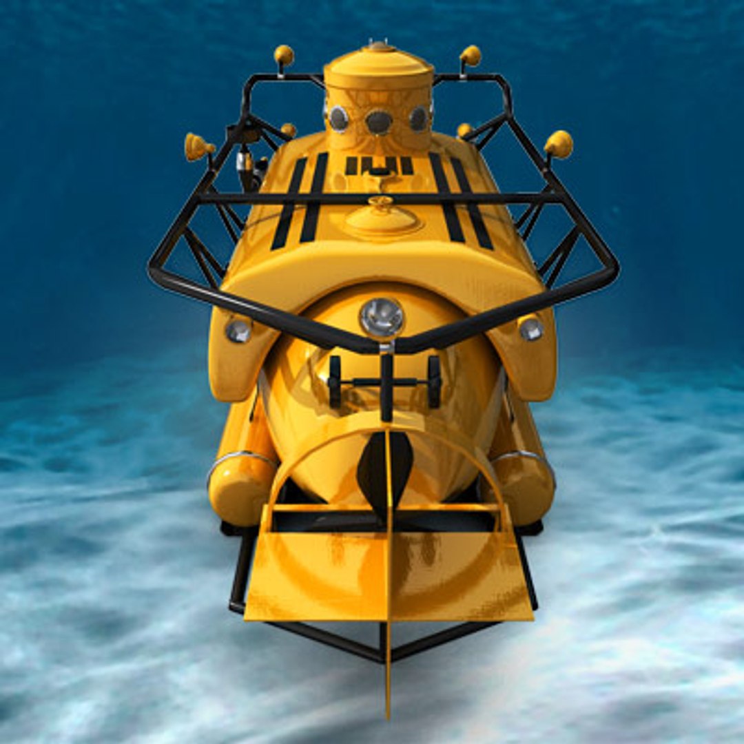 Bathyscaphe Clelia 3d Model