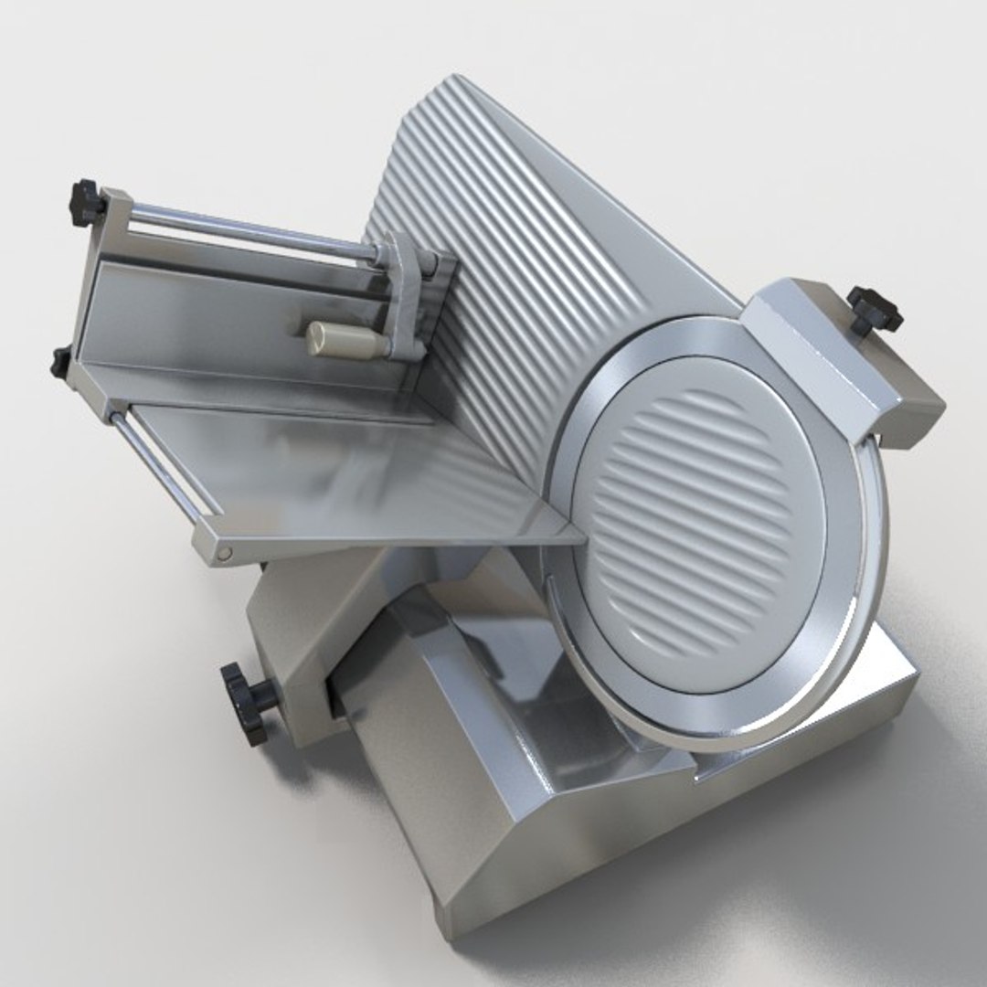 3d Model Of Commercial Slicer Meat