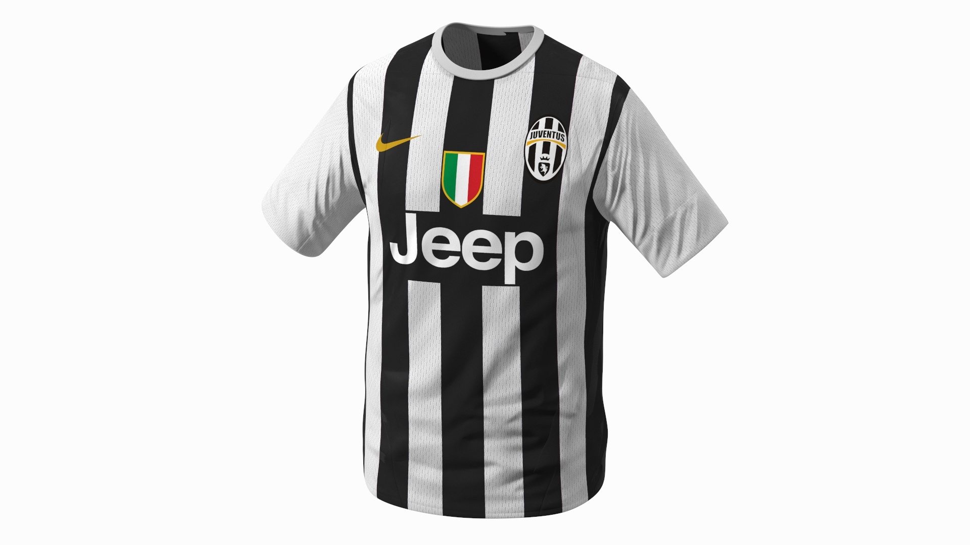 Football Club Jersey With Brand Logos 3D Model - TurboSquid 2201911