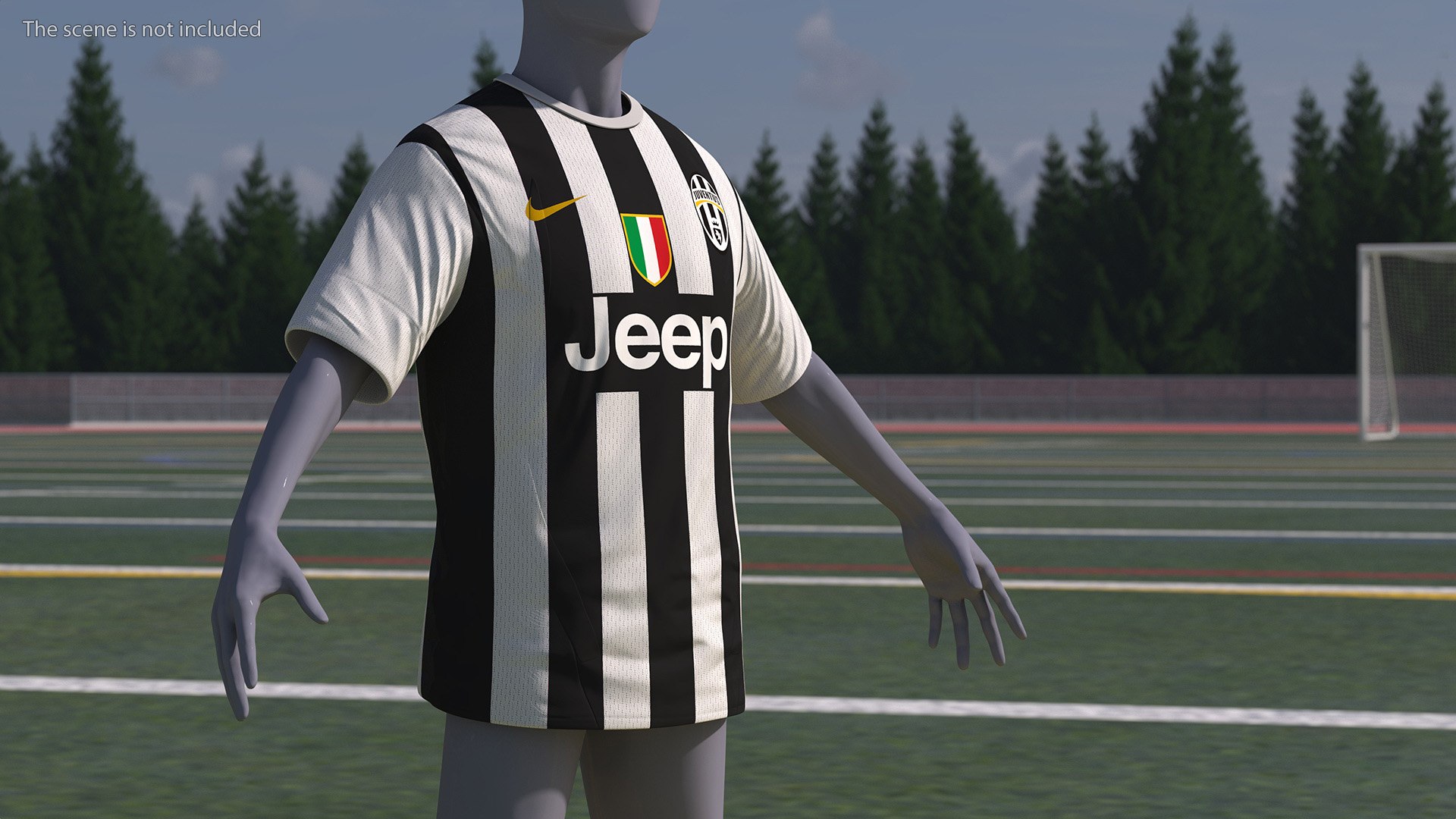 Football Club Jersey With Brand Logos 3D Model - TurboSquid 2201911