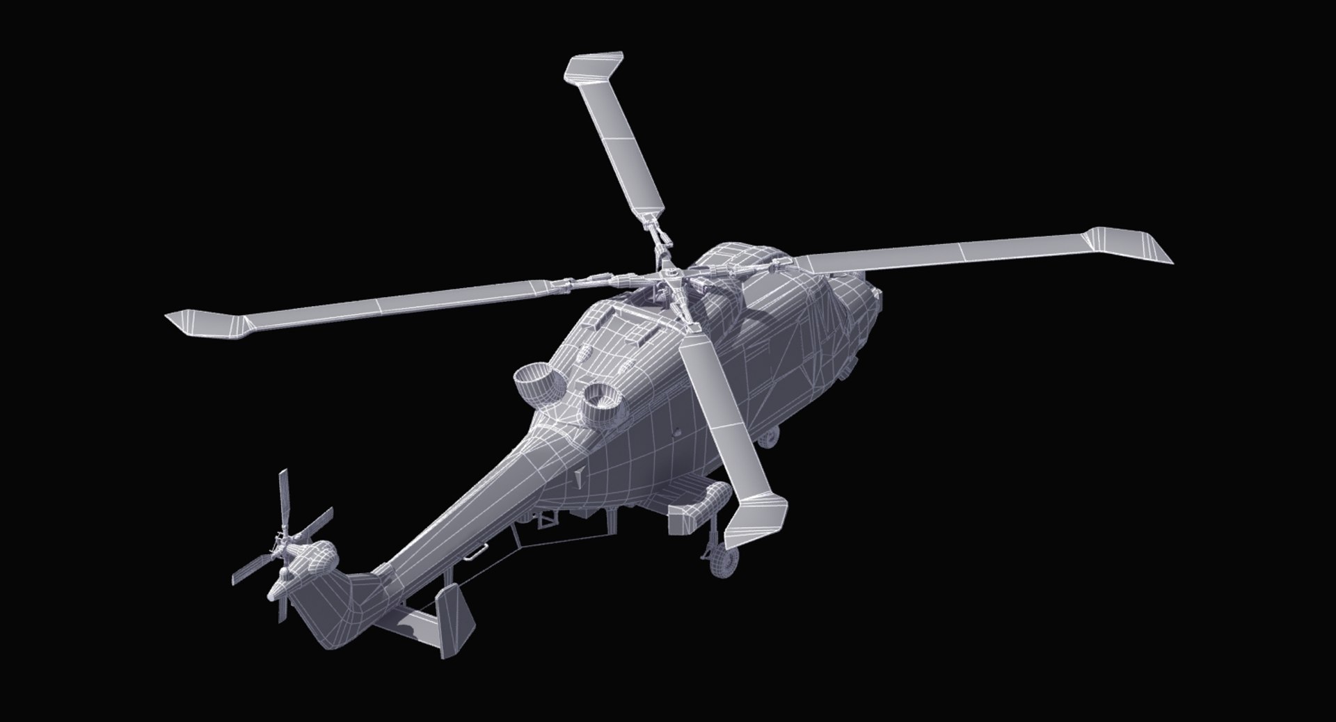 Westland Lynx Wildcat British Army 3D Model - TurboSquid 1493562
