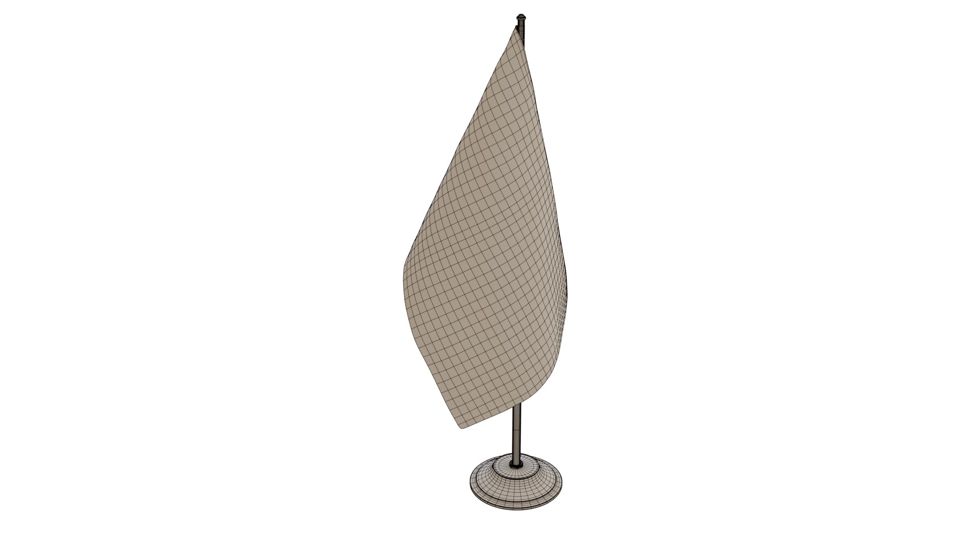3D Table Flag UN Model - TurboSquid 1977159