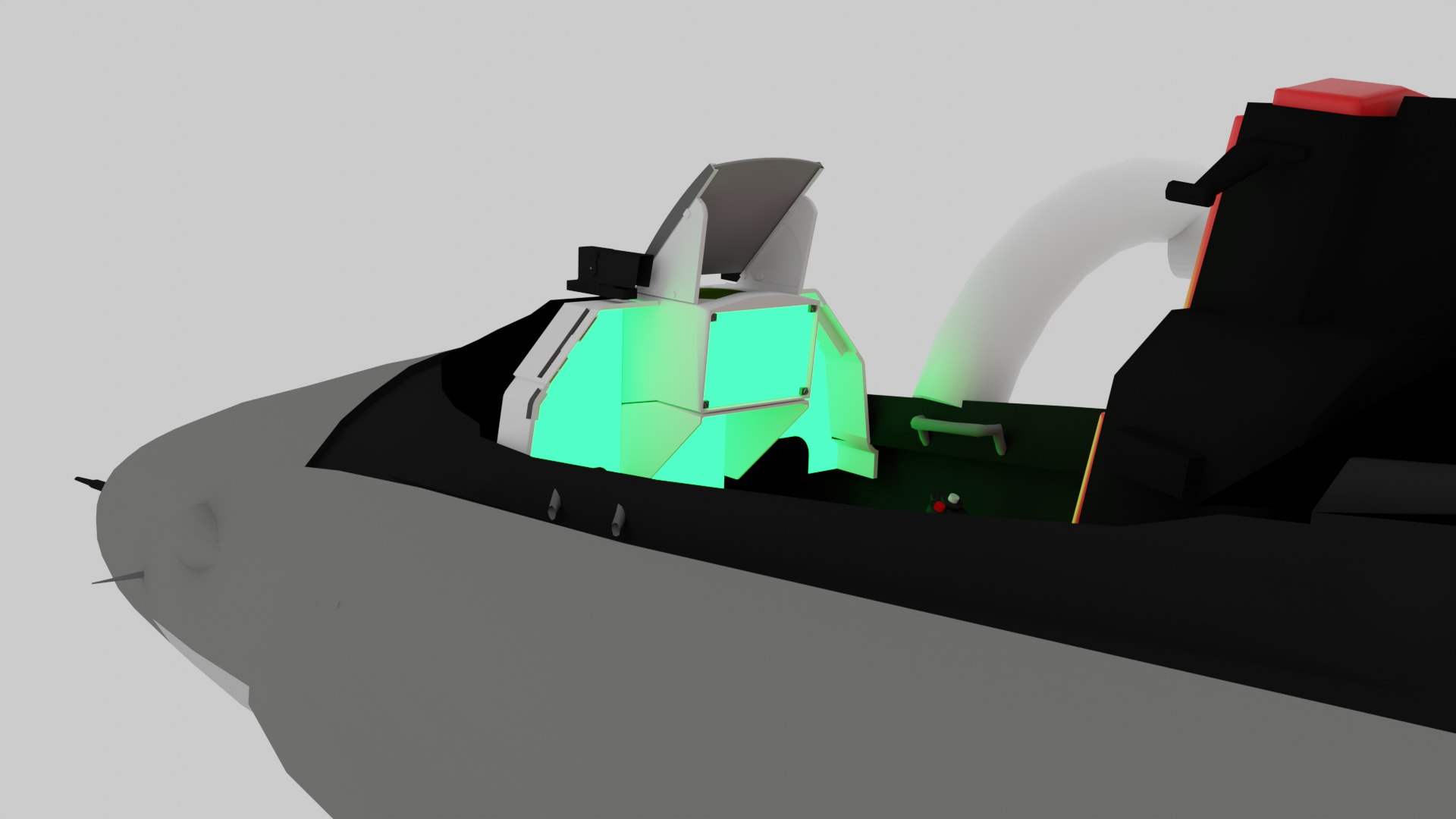 3D General Dynamics F-16 With Interior - TurboSquid 1840714