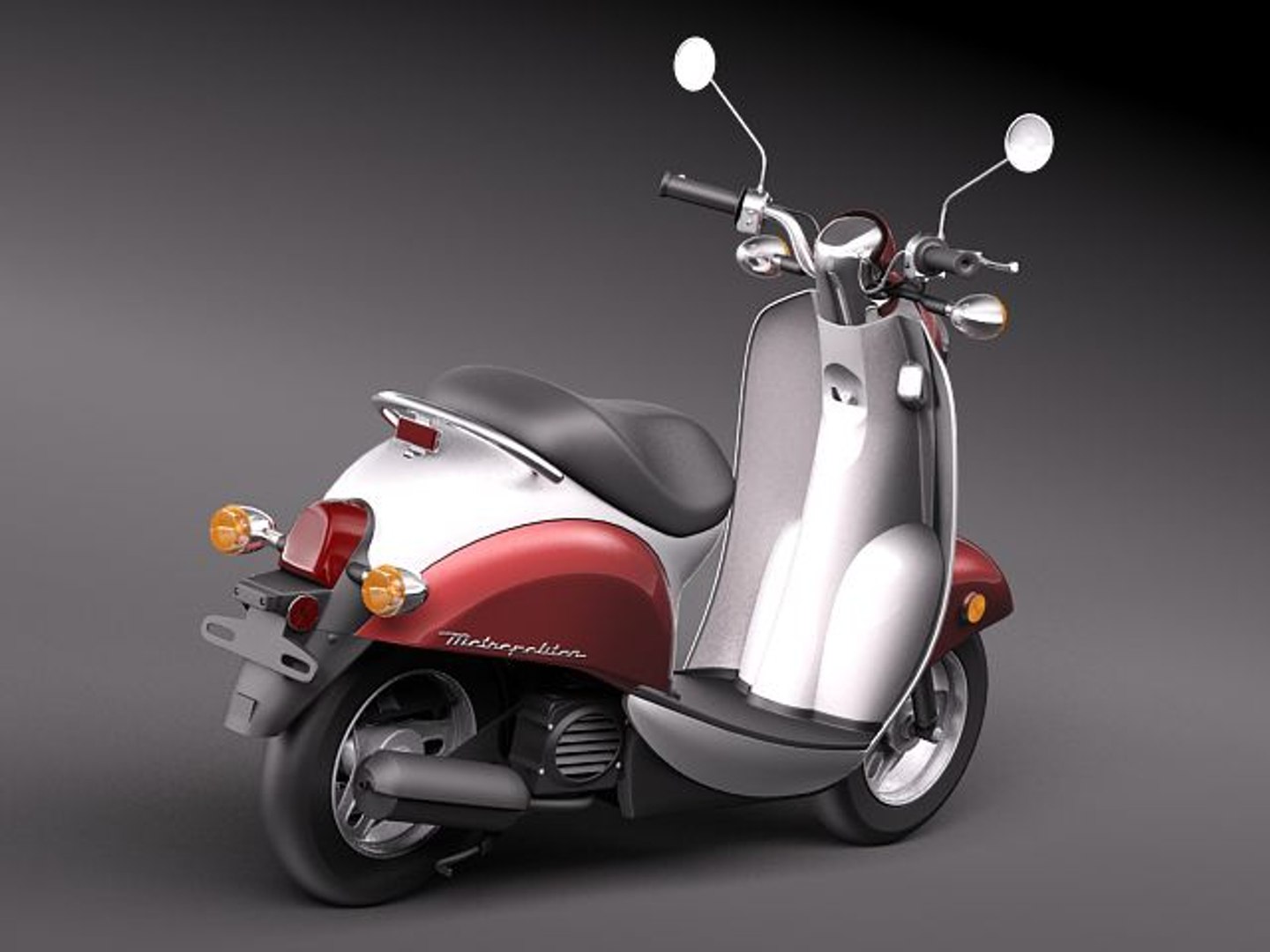 Honda Metropolitan 3d Model