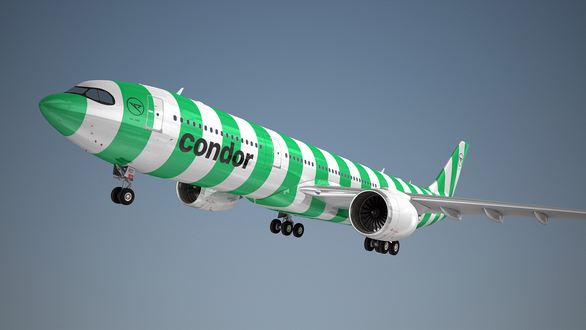 Airbus A330neo Condor 3D Model - TurboSquid 1957102
