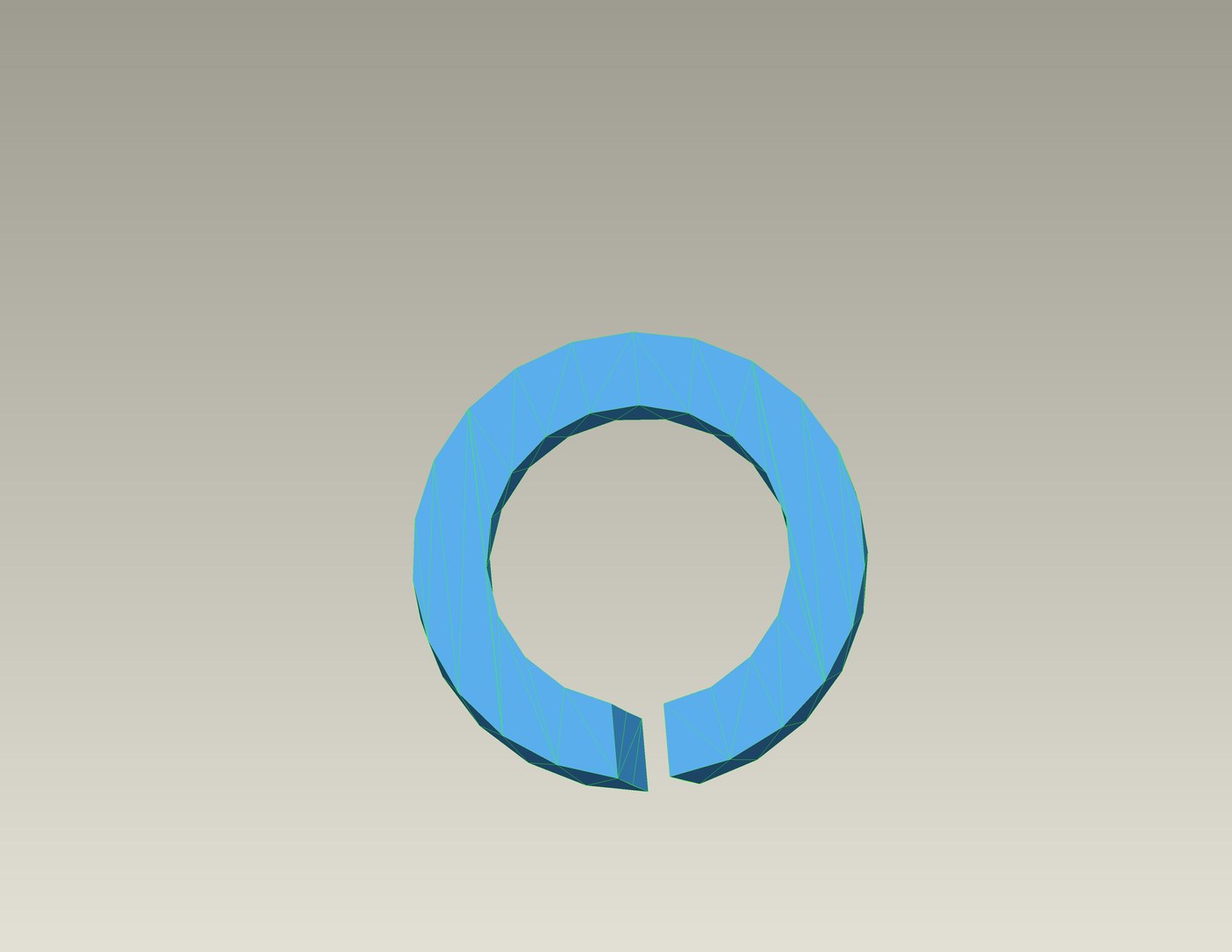 Washer Grover 3d Model