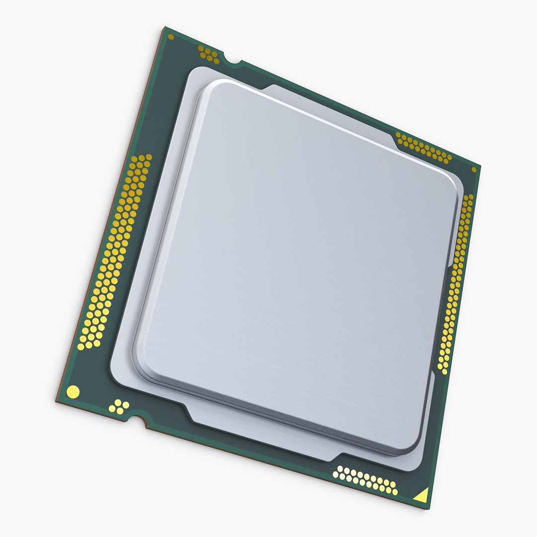 CPU Processor Generic M1 3D Model - TurboSquid 2385537