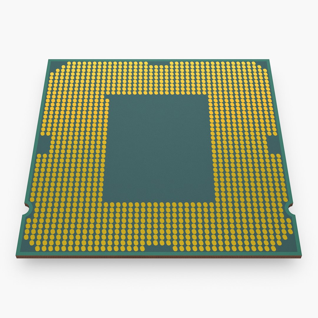 CPU Processor Generic M1 3D Model - TurboSquid 2385537