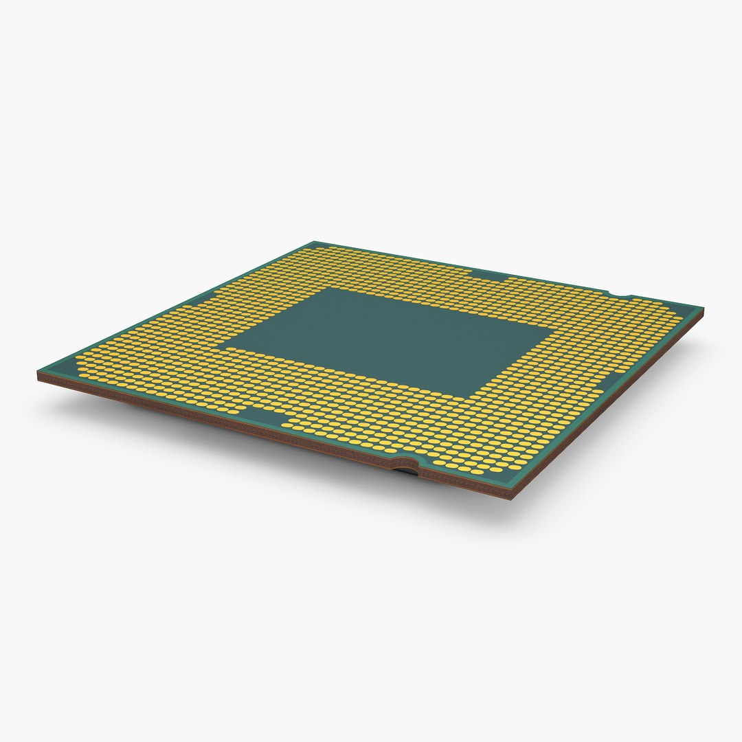 CPU Processor Generic M1 3D Model - TurboSquid 2385537