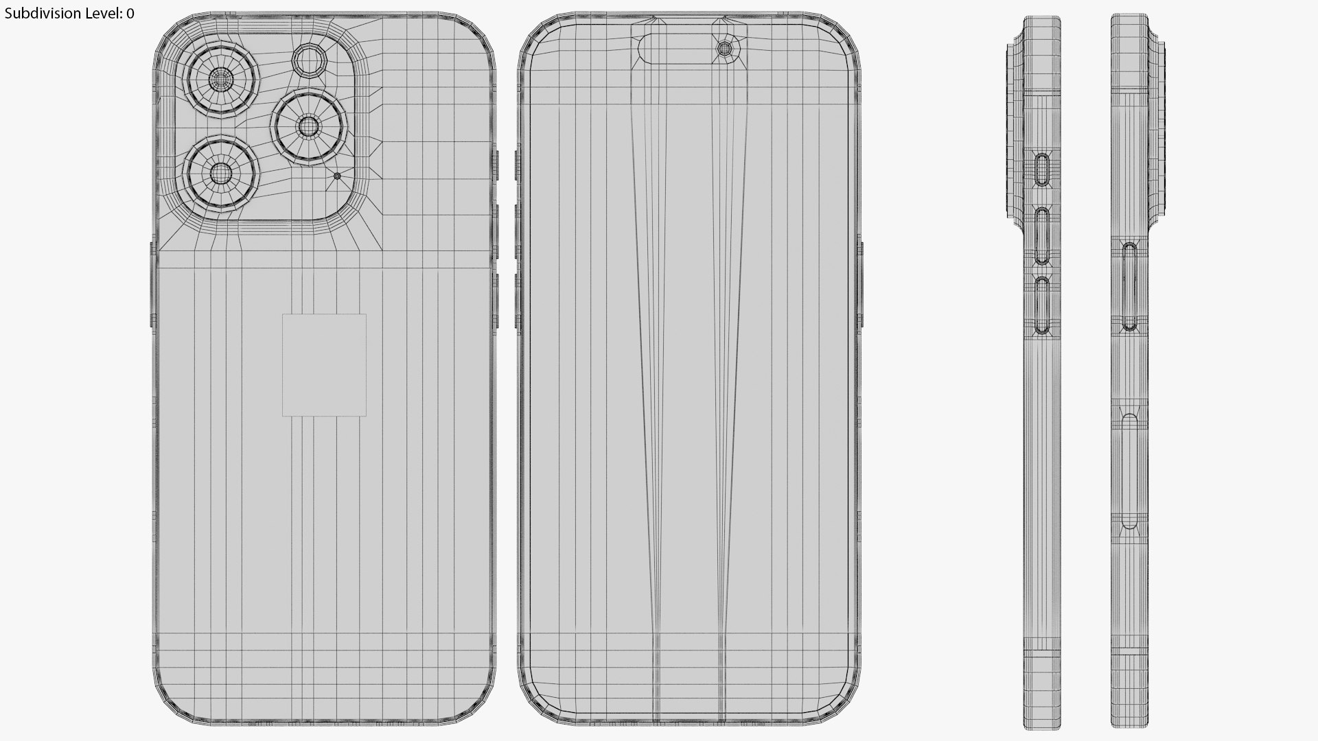 Apple iPhone 15 Pro Natural Titanium 3D model - TurboSquid 2125866