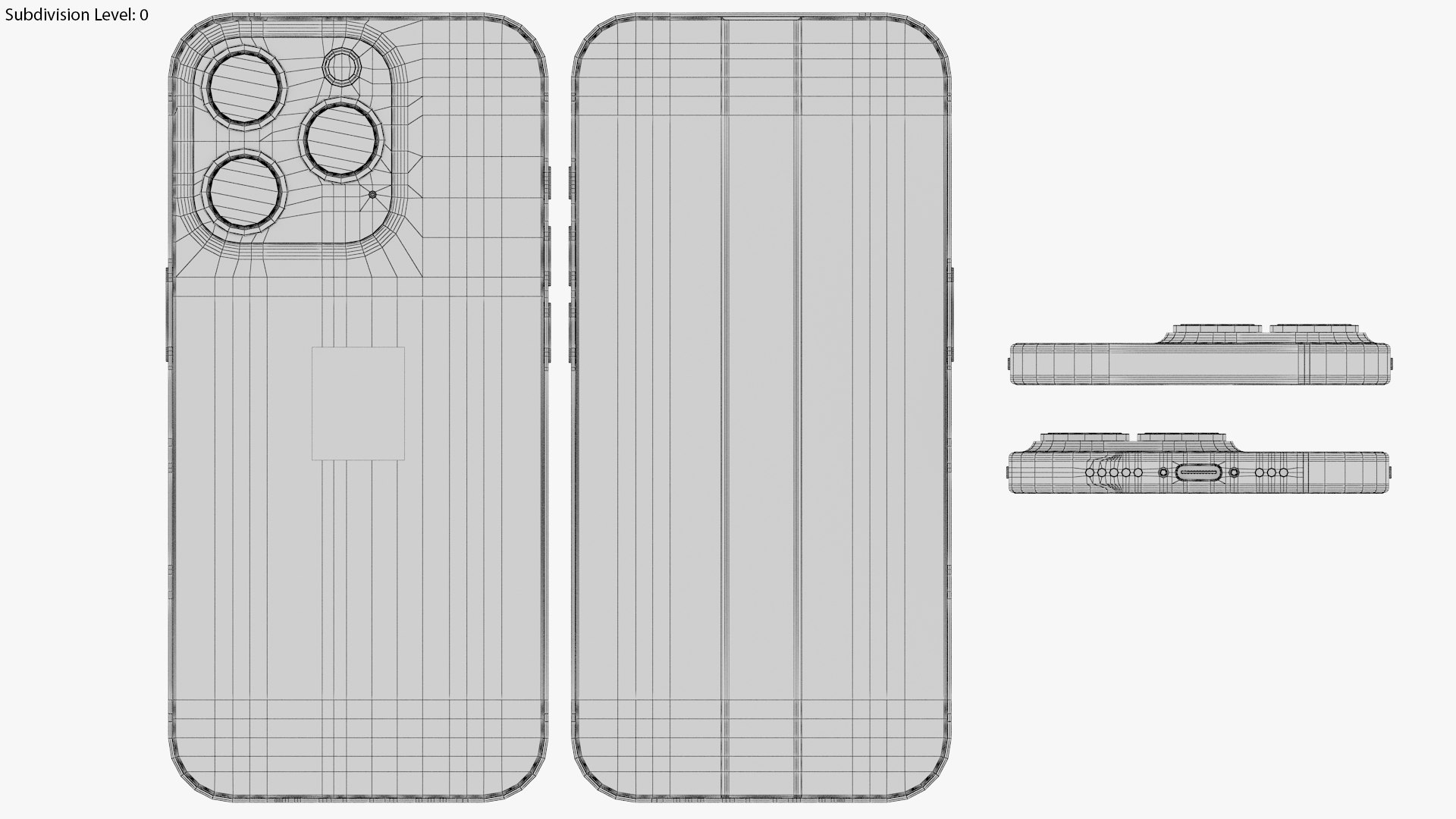 Apple iPhone 15 Pro Natural Titanium 3D model - TurboSquid 2125866