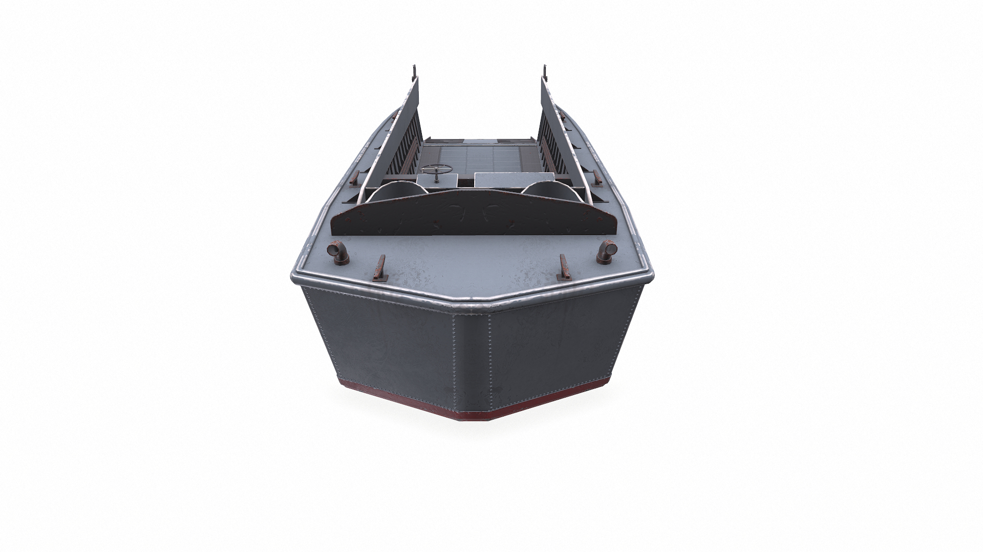 3D Landing Craft Mechanized LCM Low-poly PBR Model - TurboSquid 2080827