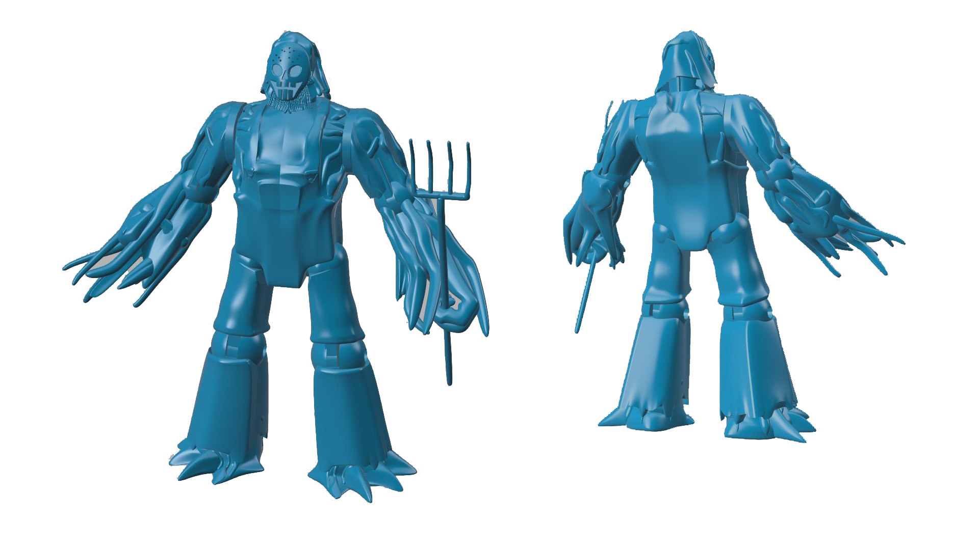 3D Model TMNT 2012 The Creep - TurboSquid 2238518