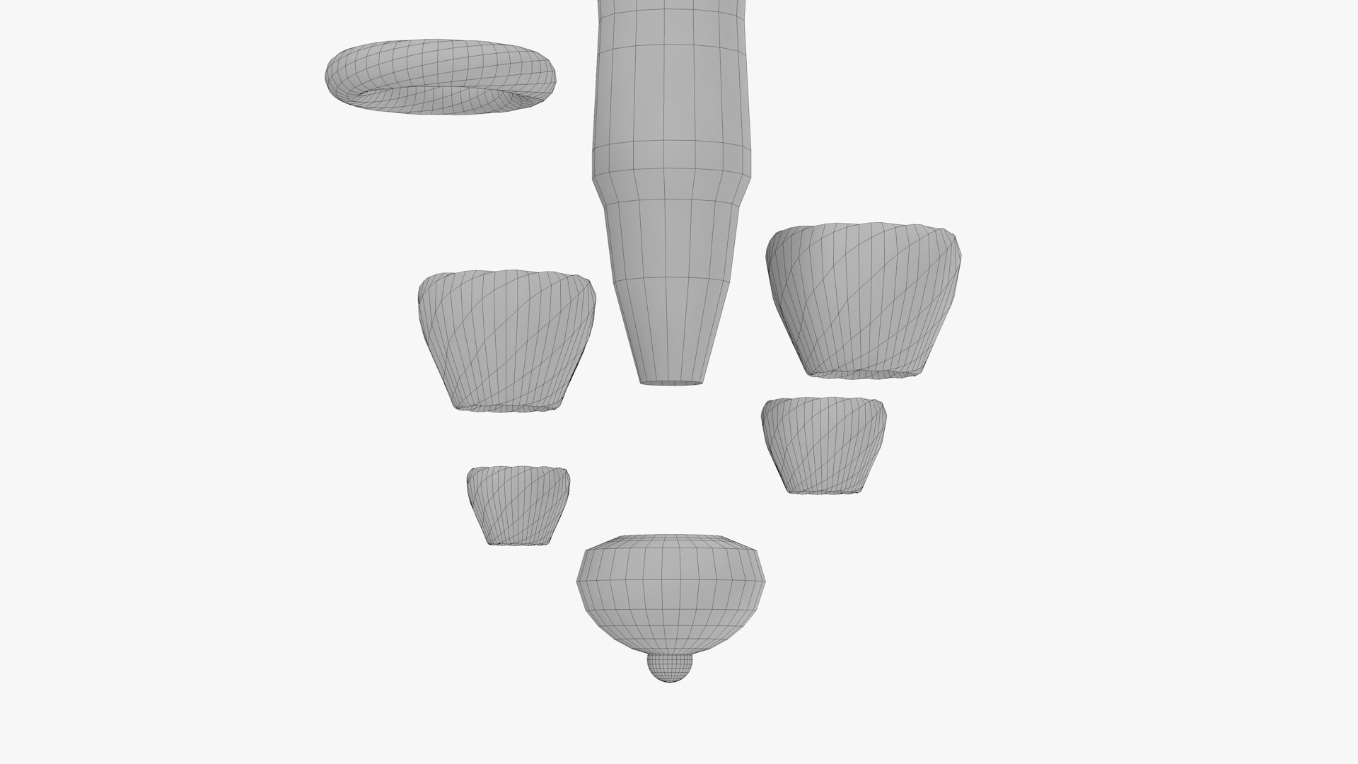 3D Silver Mace - TurboSquid 2368771