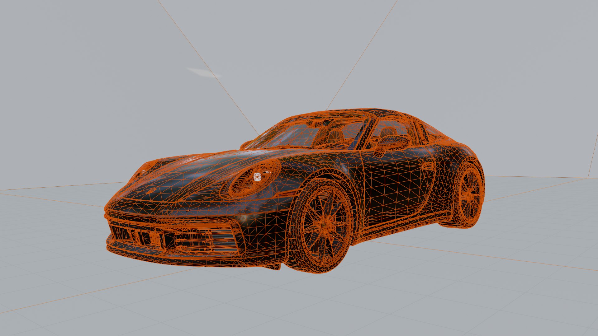 Porsche 911 Targa 4s 3D - TurboSquid 2300890