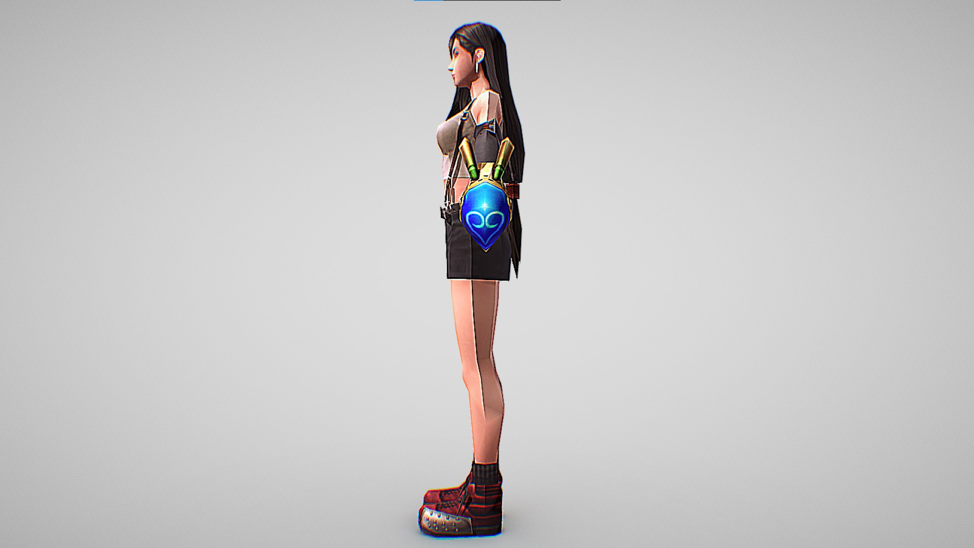 3D Model Tifa Lockhart - Dissidia 012 - Duodecim - Final Fantasy ...