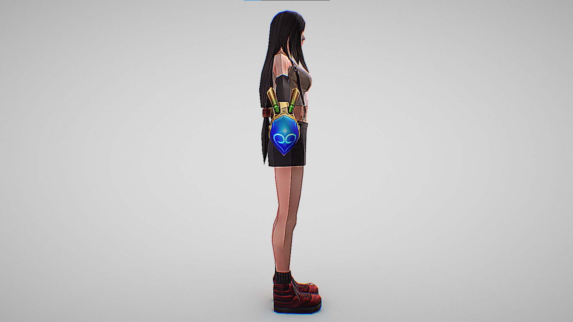 3D Model Tifa Lockhart - Dissidia 012 - Duodecim - Final Fantasy ...