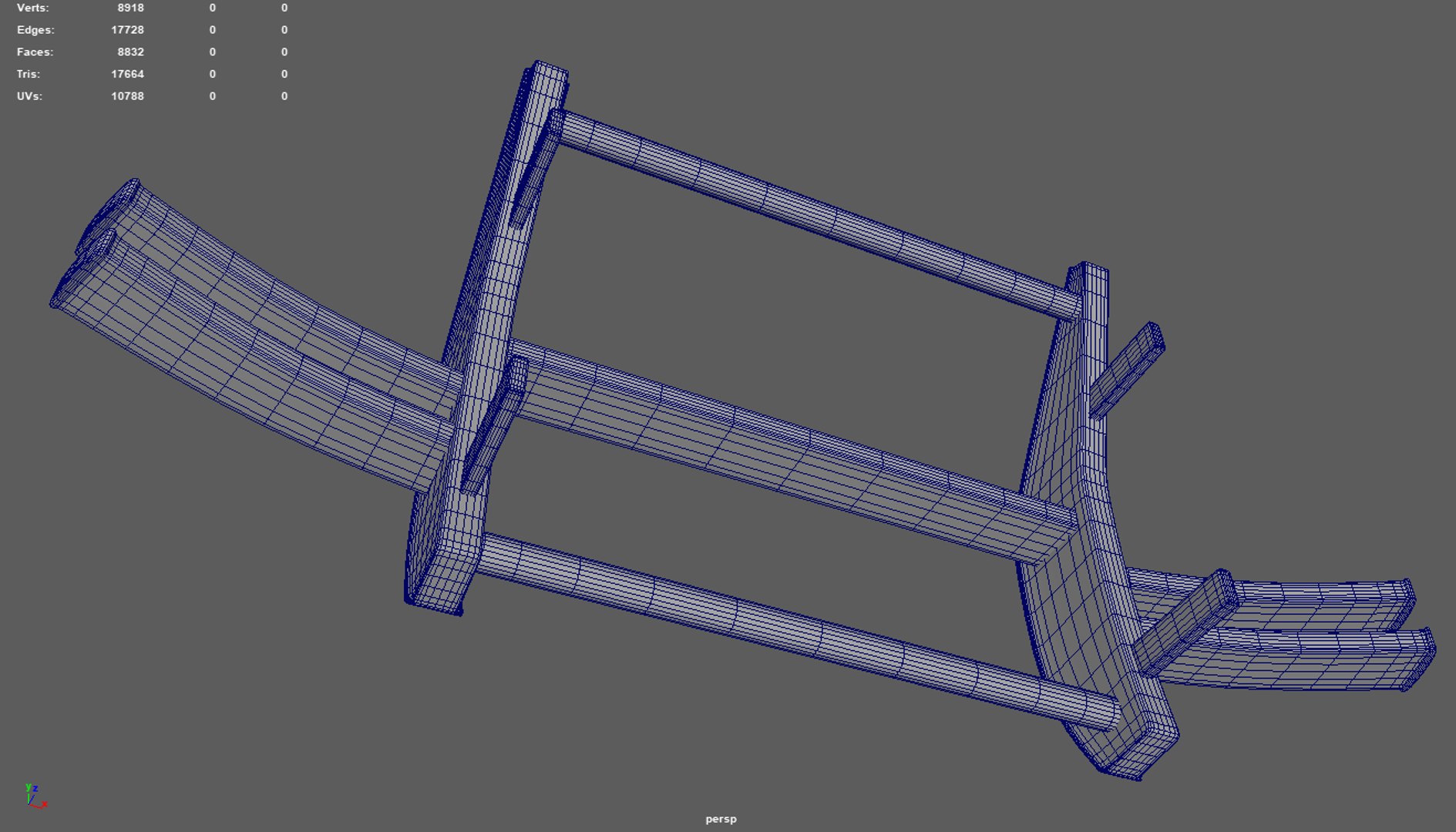 3D Bull Bar 05 - TurboSquid 2060538