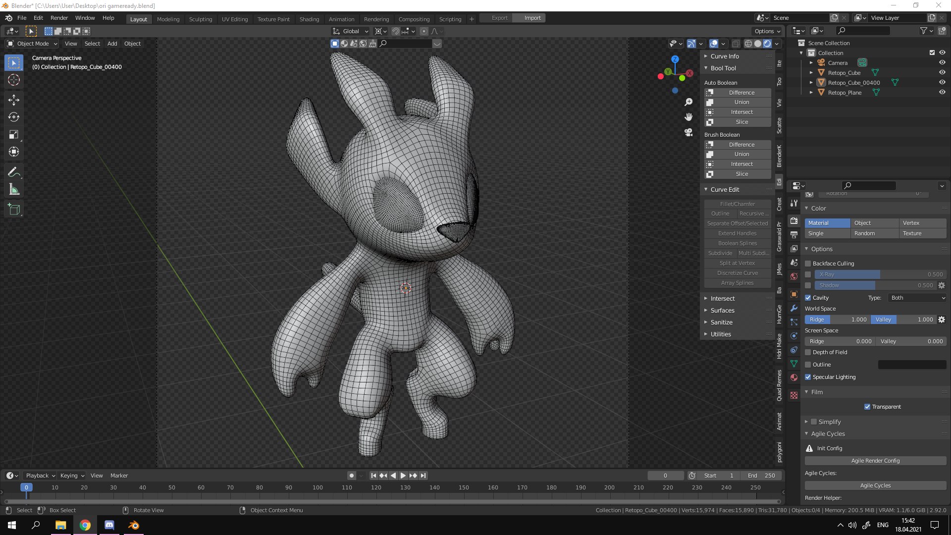 3D Ori Game Ready Model - TurboSquid 1721249