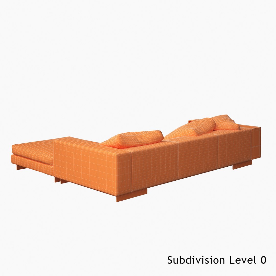 3d Flexform Lightpiece Sofa