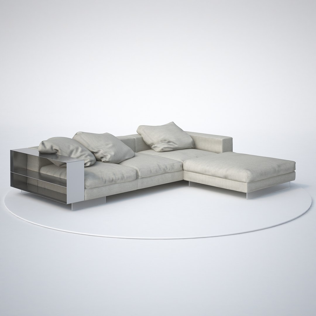 3d Flexform Lightpiece Sofa