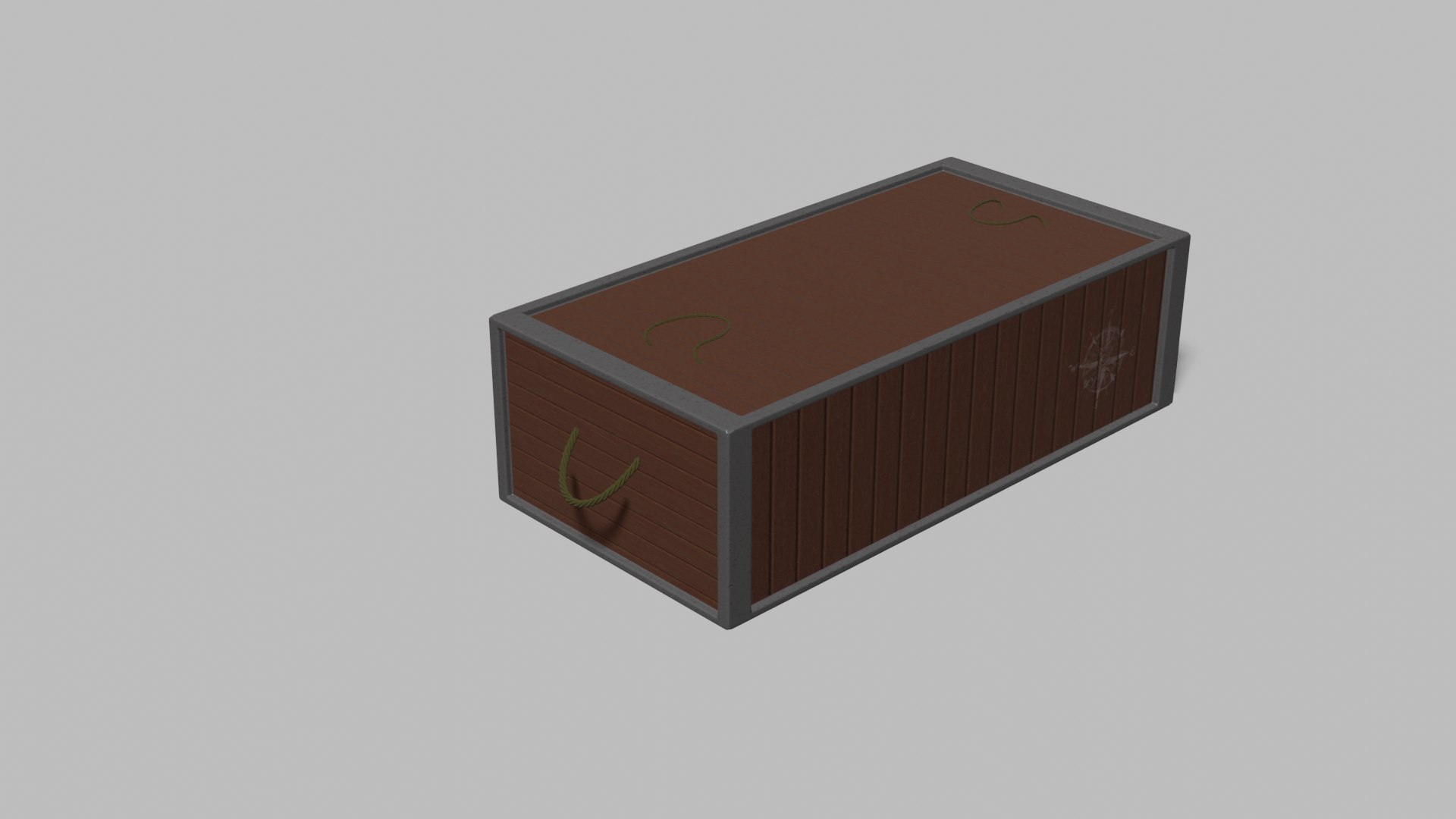 3D Model Trunk-coffre Low-poly 3D Model - TurboSquid 1837406