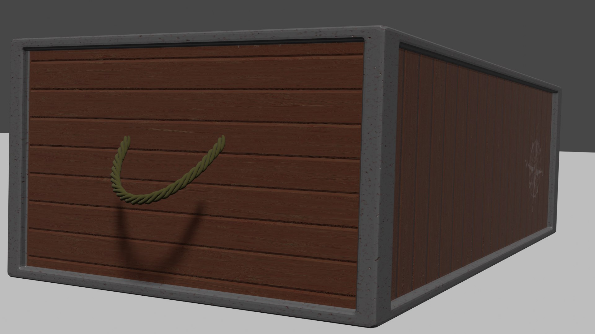 3D Model Trunk-coffre Low-poly 3D Model - TurboSquid 1837406