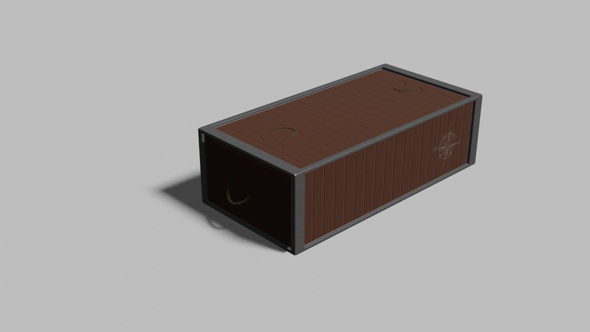 3D Model Trunk-coffre Low-poly 3D Model - TurboSquid 1837406