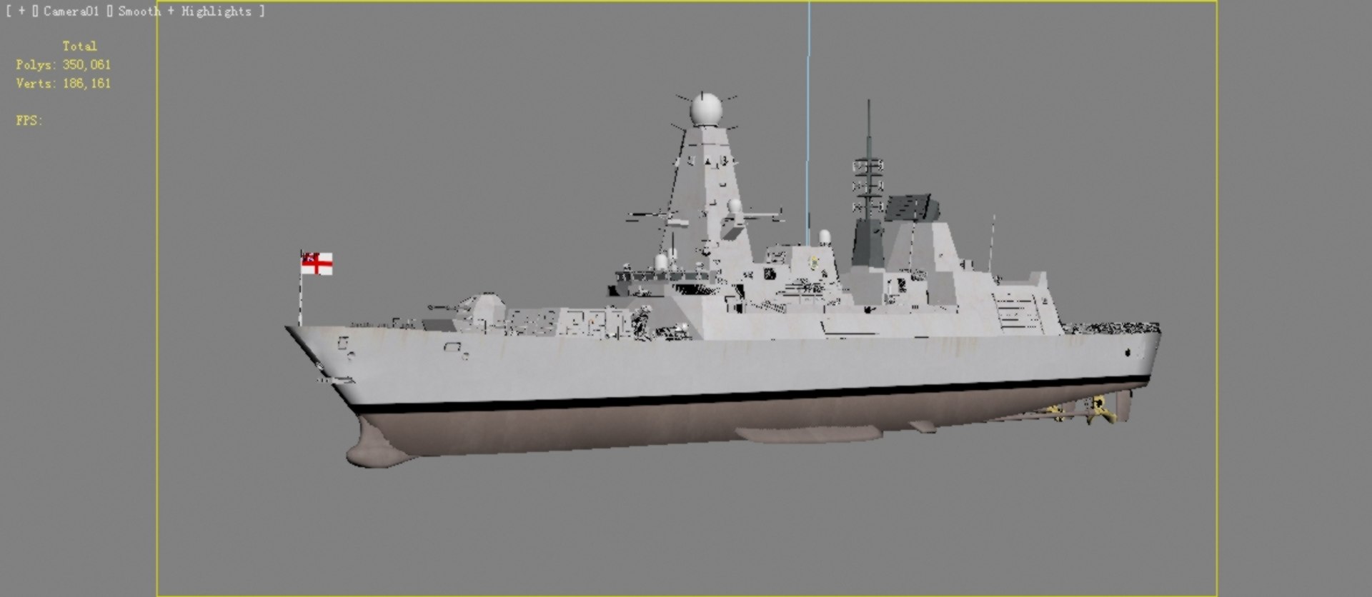 3D Type 45 Daring Class Destroyer - TurboSquid 1685466