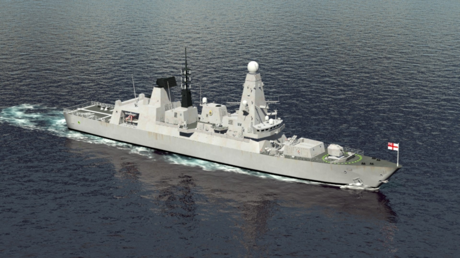 3D Type 45 Daring Class Destroyer - TurboSquid 1685466