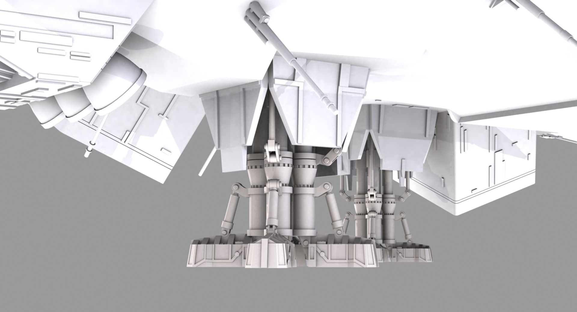 3D Model Spacecraft Alien - TurboSquid 1254340