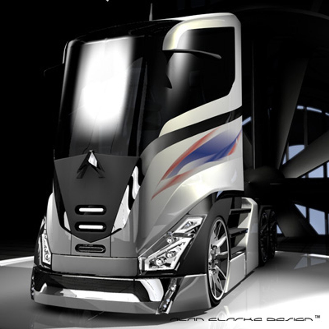 Concept Truck Design 3d Model