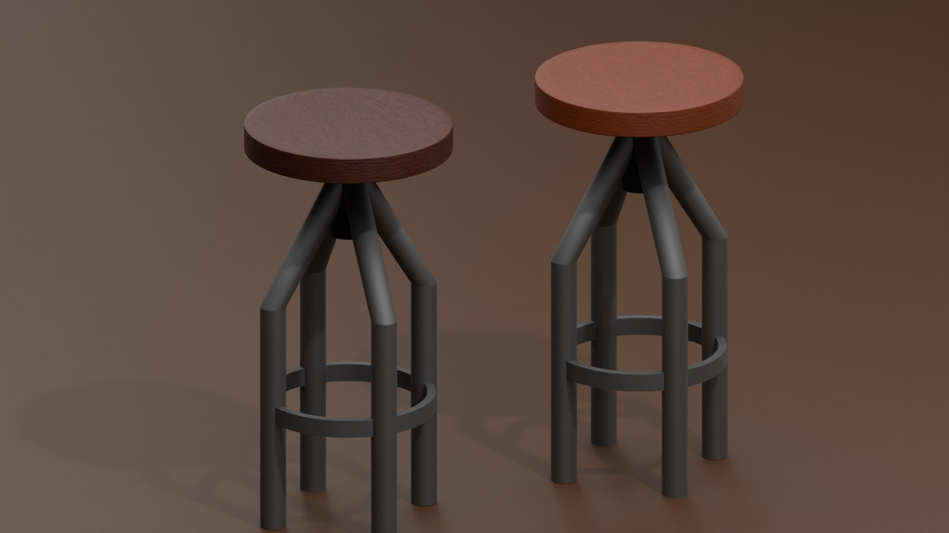 3D Model Industril Chair Stool - TurboSquid 2418799