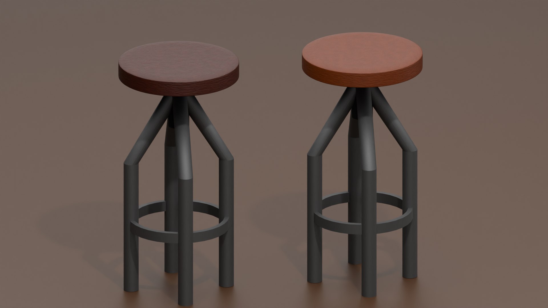 3D Model Industril Chair Stool - TurboSquid 2418799