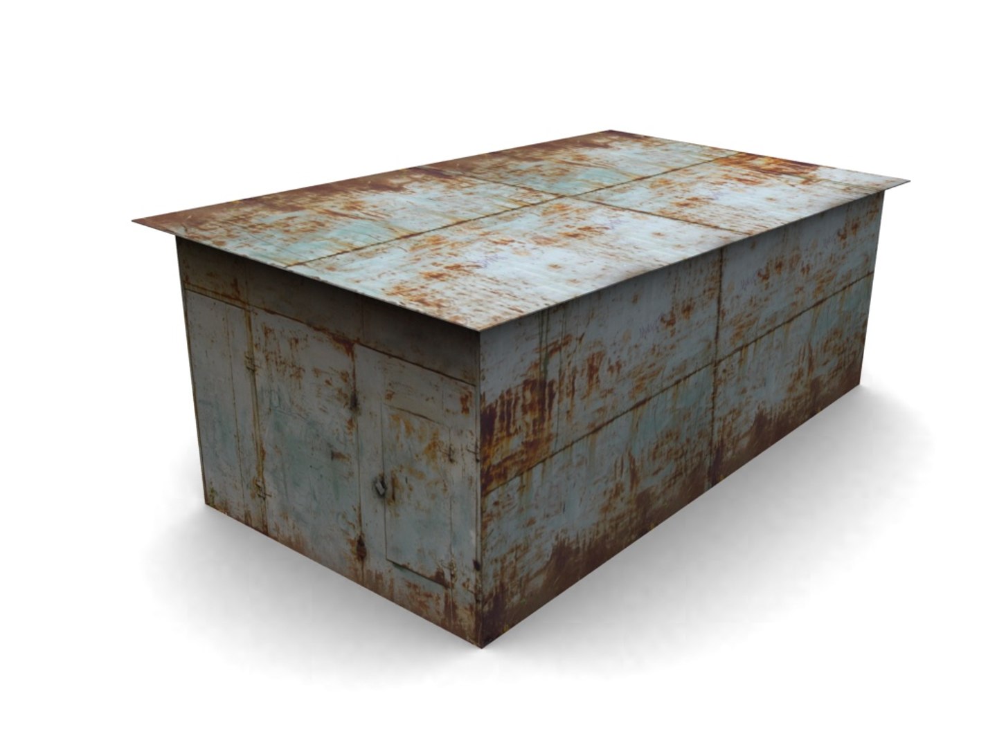 3d Steel Garage Model
