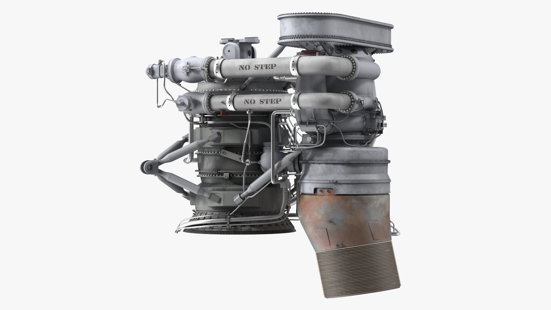 Realistic Rocket Engine Model - TurboSquid 2245960