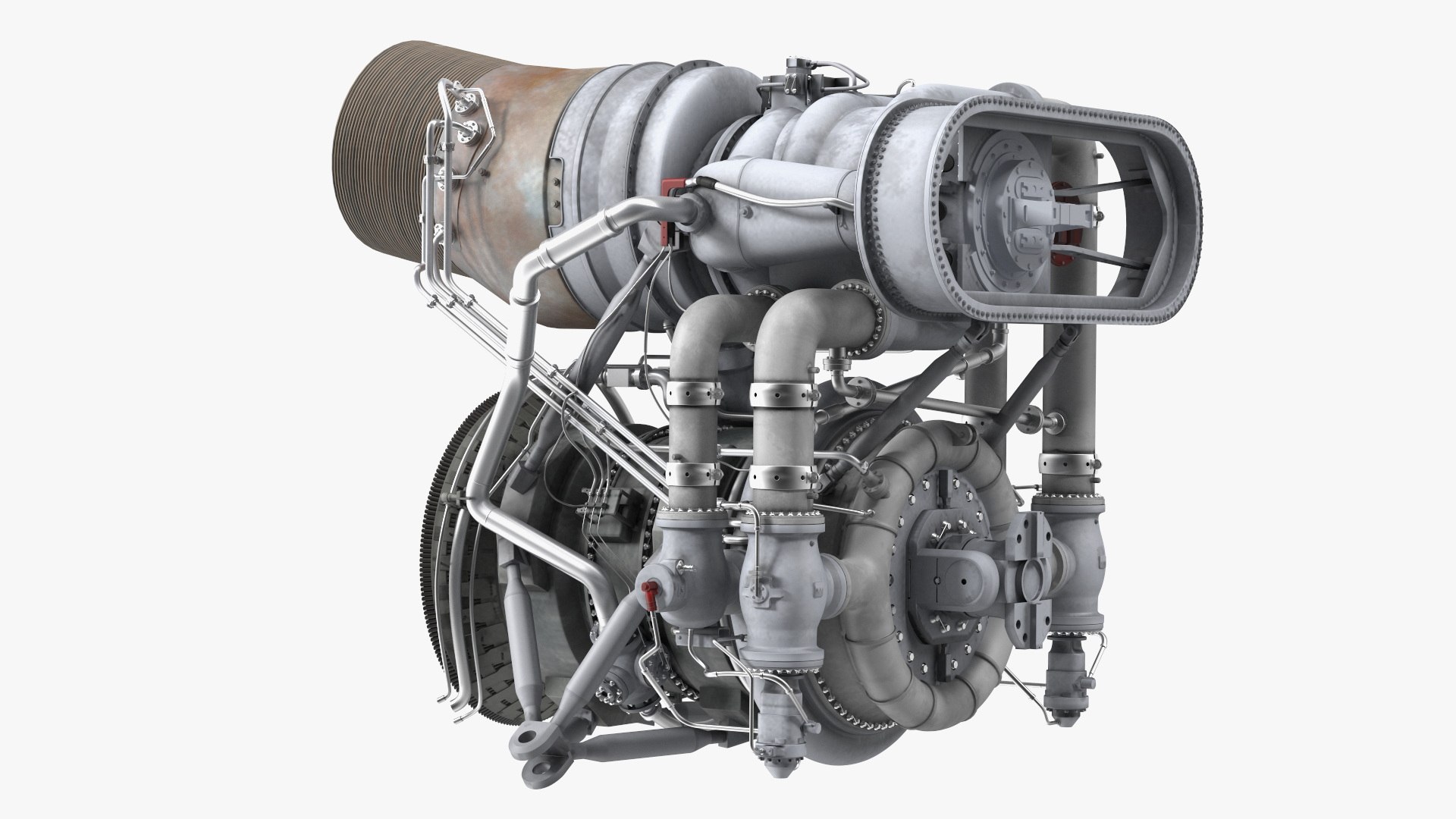Realistic Rocket Engine Model - TurboSquid 2245960
