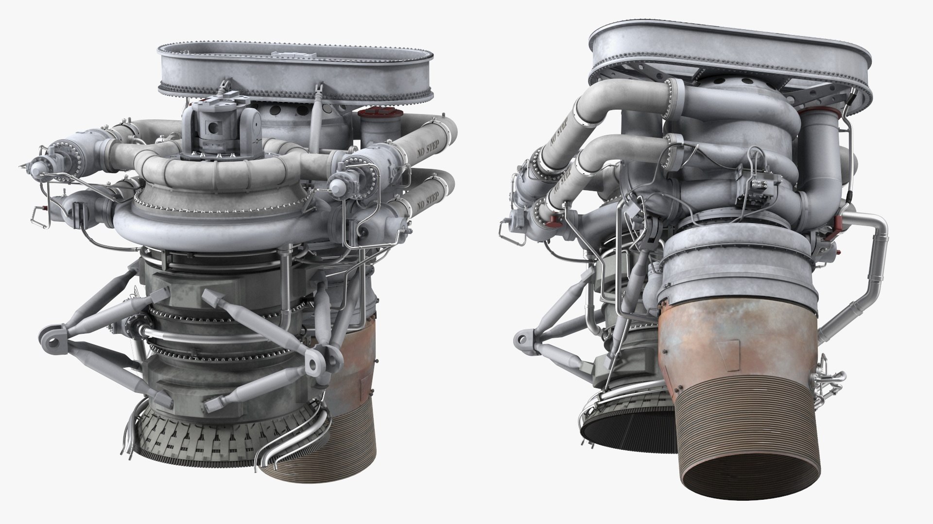 Realistic Rocket Engine Model - TurboSquid 2245960