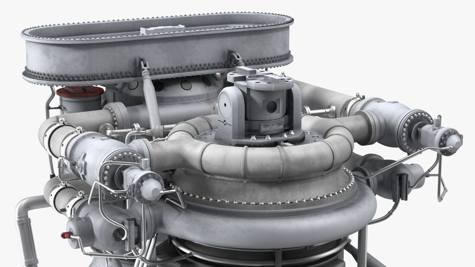 Realistic Rocket Engine Model - TurboSquid 2245960