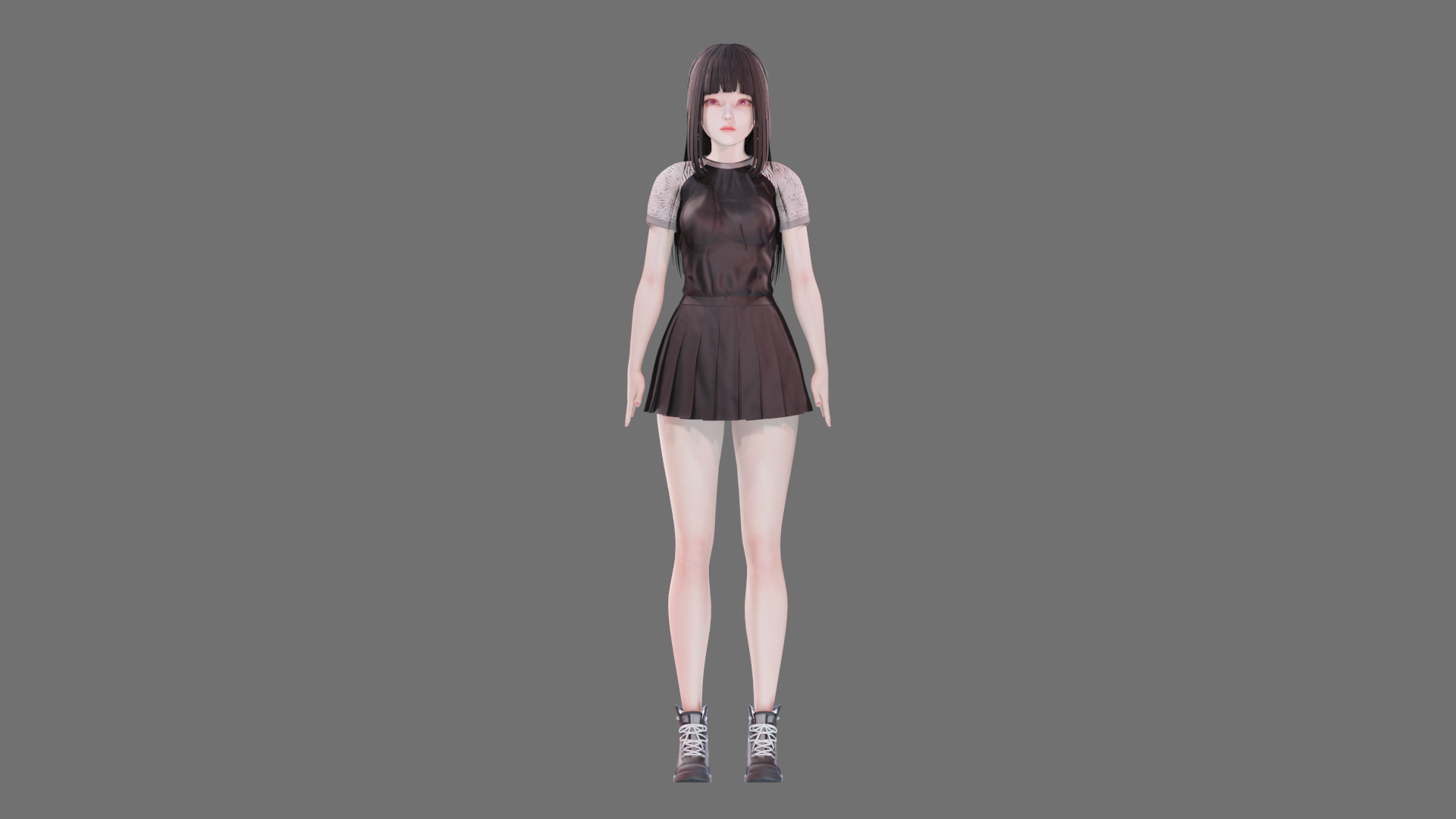 3D Emo Clothing 0002 - UE5 - Unity - Blender - Animated - Realistic ...
