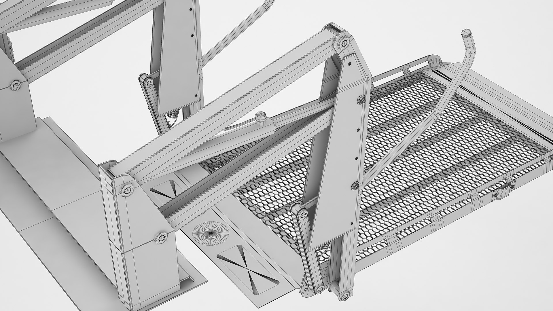 Wheelchair lift 3D model - TurboSquid 1605251
