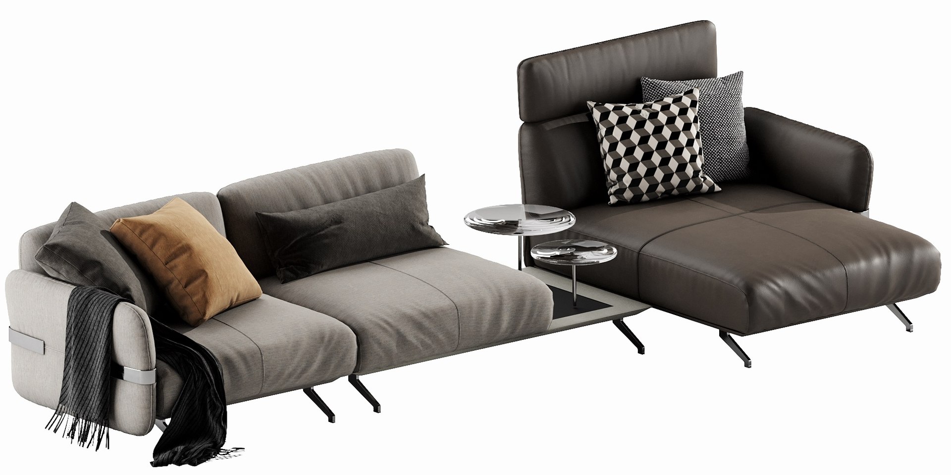 Natuzzi Pablo 3D Model - TurboSquid 1718394