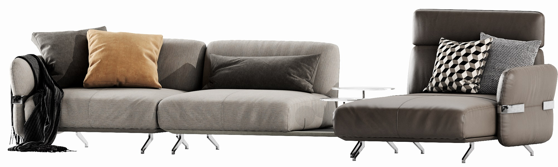 modelo 3d Natuzzi Pablo - TurboSquid 1718394