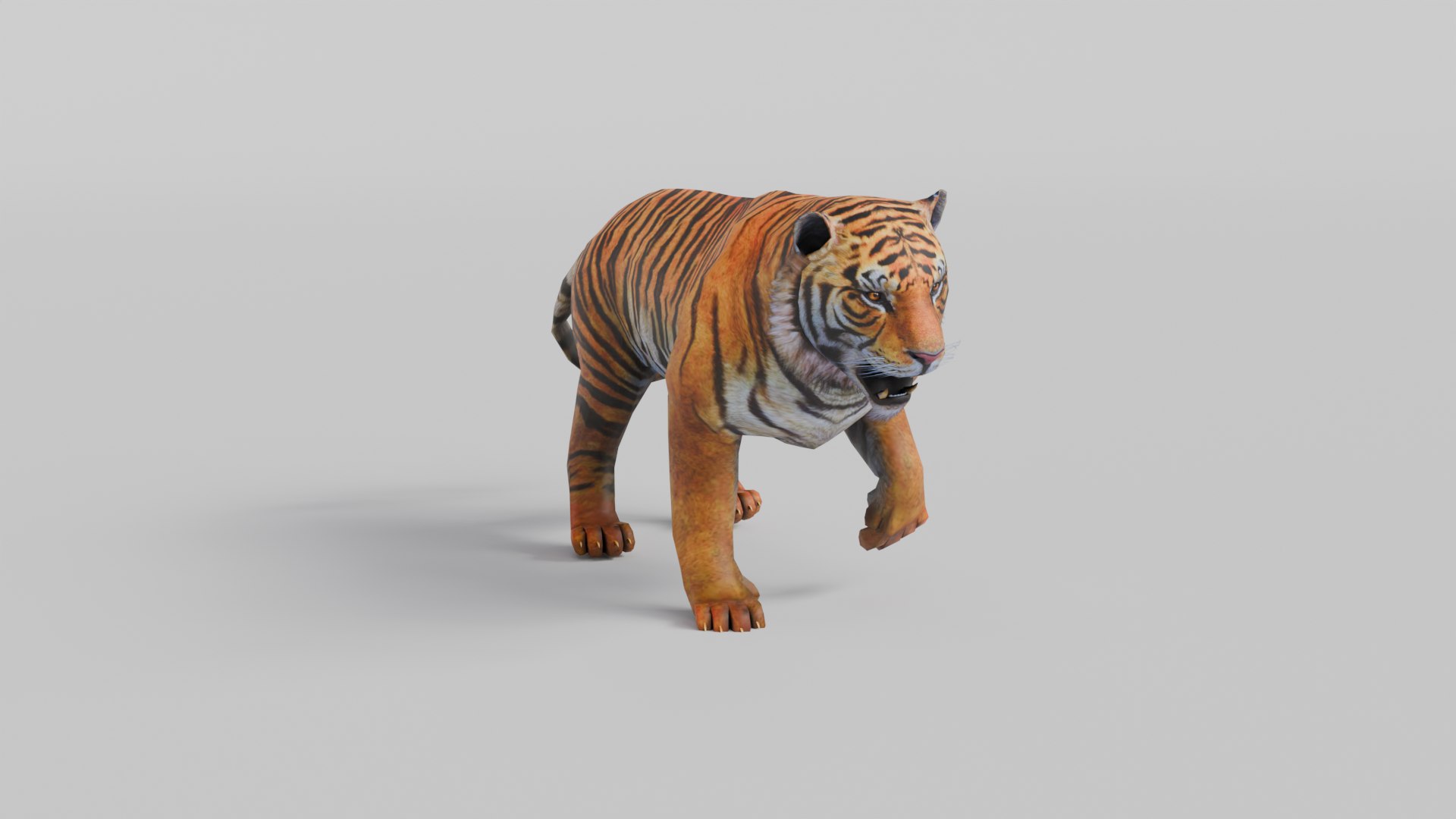 3D Rigged And Animated Jaguar High Quality PBR 3D Model Model ...