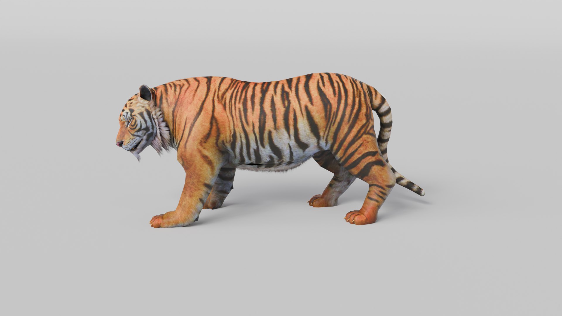 3D Rigged And Animated Jaguar High Quality PBR 3D Model Model ...